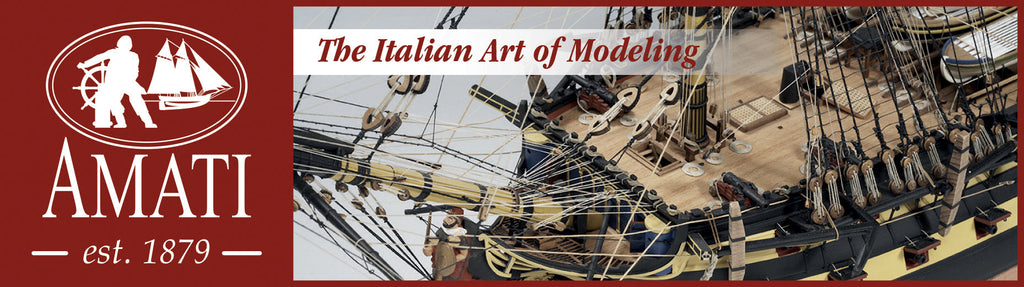 Amati – Italian Wooden Model Kits | Modelland Partner