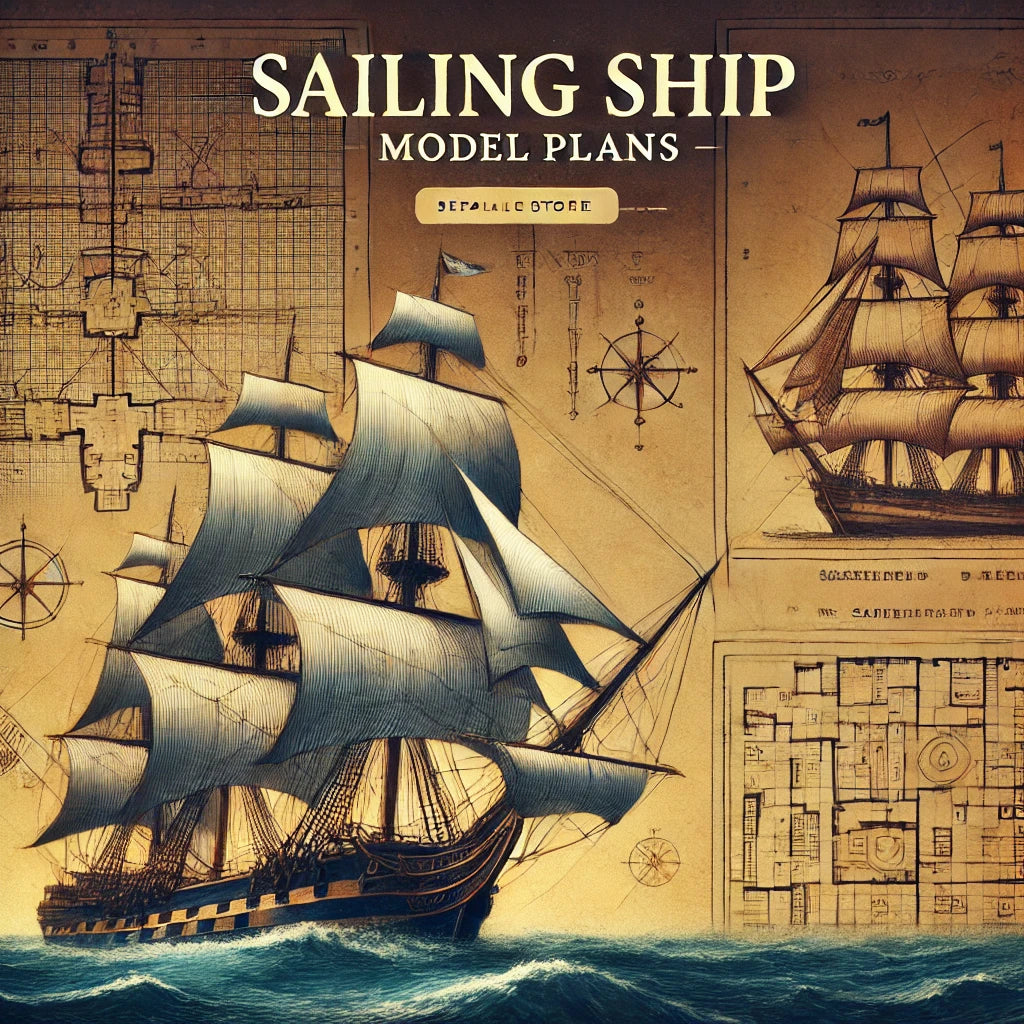 Sailing Ship Plans – Detailed Blueprints for Model Shipbuilding – Modelland