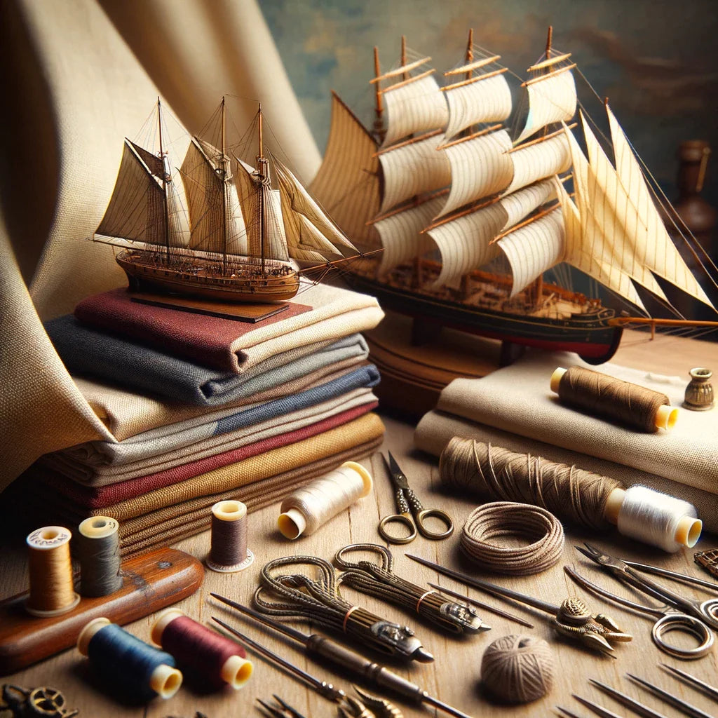 Sail Canvas for Ship Models – High-Quality Scale Model Sails – Modelland