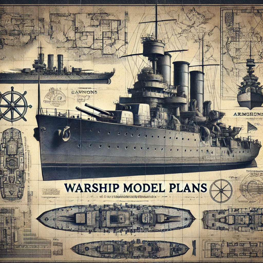 Warship Plans – Detailed Blueprints for Scale Model Ships – Modelland