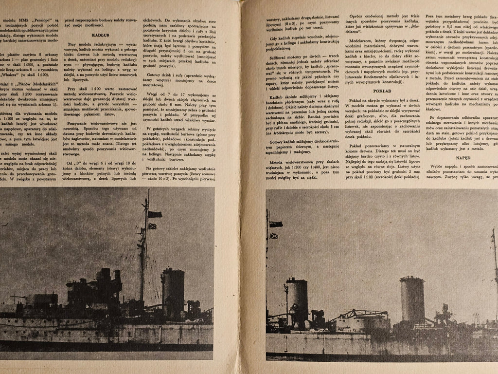 1984 HMS Penelope Cruiser Plans - Detailed Naval Blueprints – Modelland