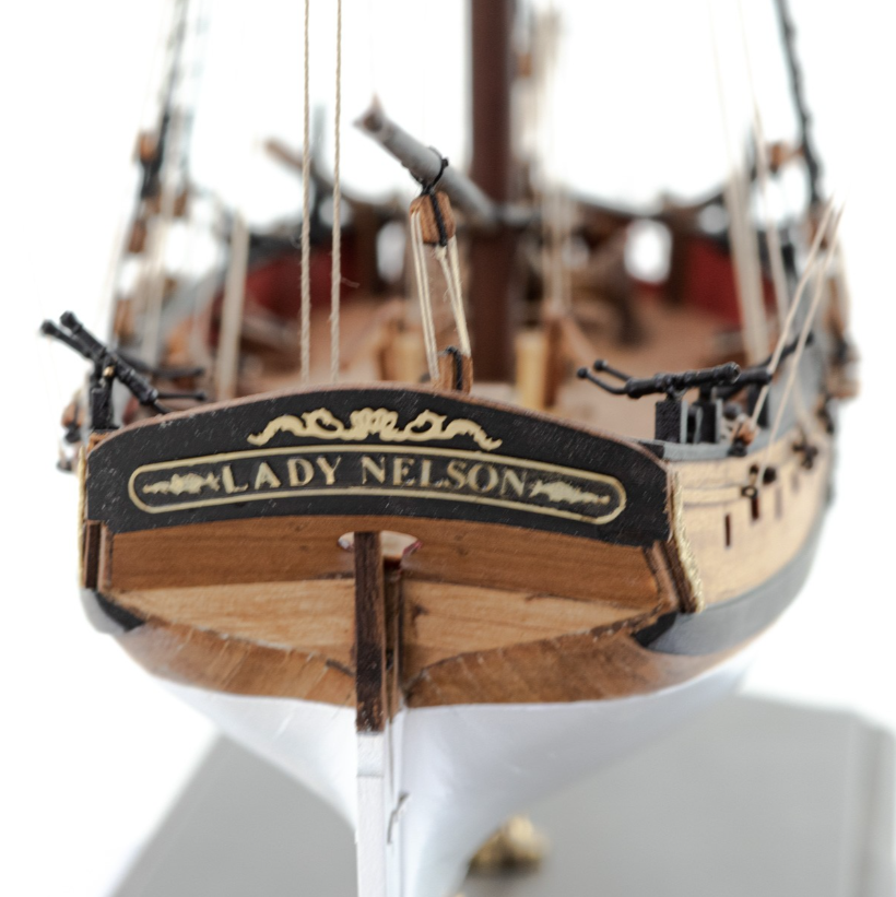 Amati B1300.01 Lady Nelson 1803 Cutter Model 1/64 - High Detail – Modelland