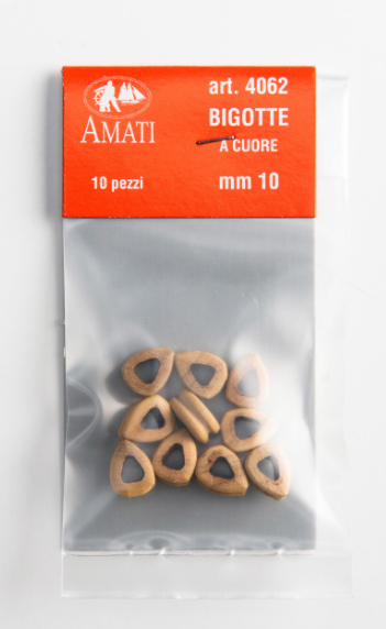 Amati B4062 10mm Closed Heart Deadeyes - Precision Model Fittings ...
