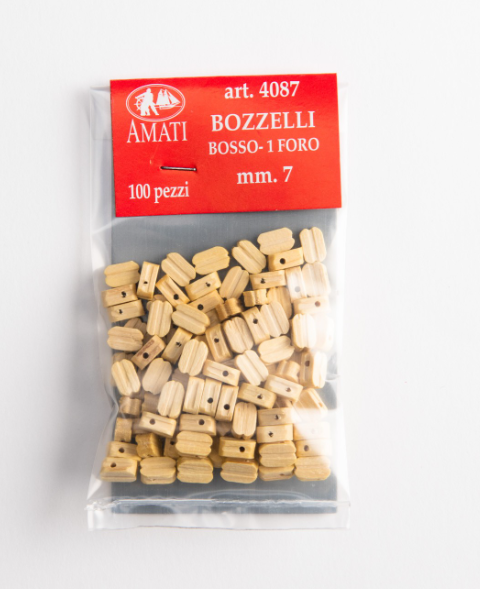Amati Boxwood Blocks 7mm (20 pcs) B4087,07 - Model Ship Detailing ...