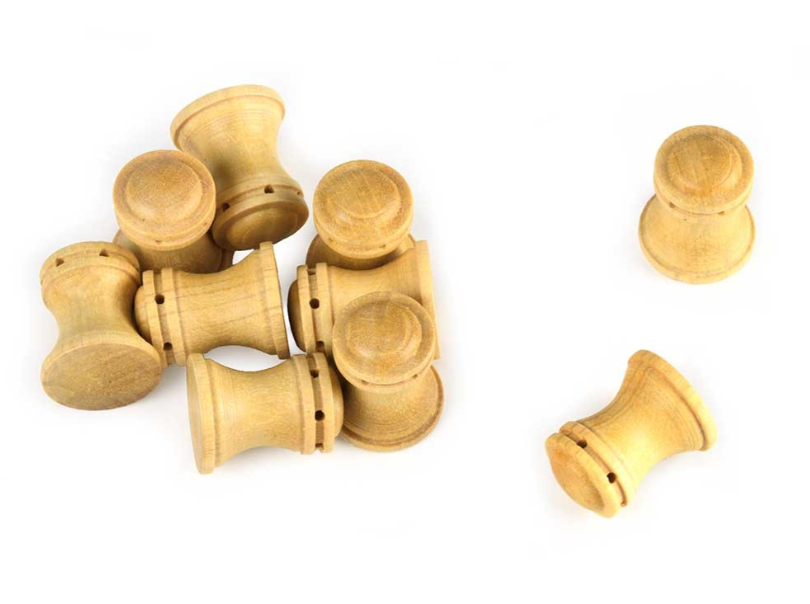 15mm Boxwood Capstans by Amati B4110,01 - 2 Piece Set for Models ...