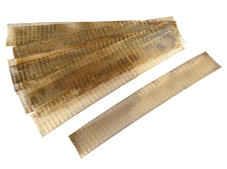 Amati Brass Grating 24x150mm - Model Ship Fitting B4390.01 – Modelland