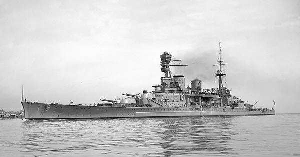 HMS Repulse 1941 Premium Model Plans - Customizable, High Detail ...