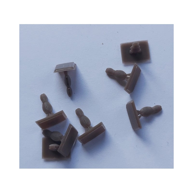 3D Printed 5mm Fiddle Blocks by Seahorse (8pcs) - Model Detailing ...