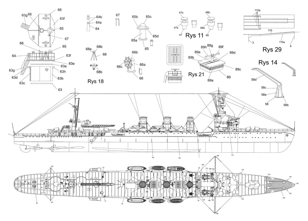 IJN Tama Card Model Kit 1:200 Scale by Answer/Angraf - Premium Quality ...