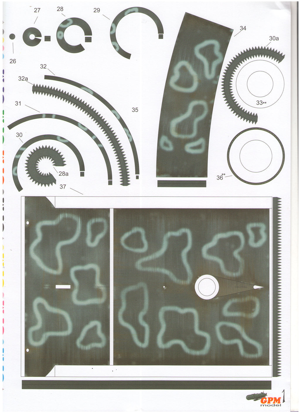 German U-Boot Hecht Mini Submarine 1:25 Model Kit by GPM – Modelland