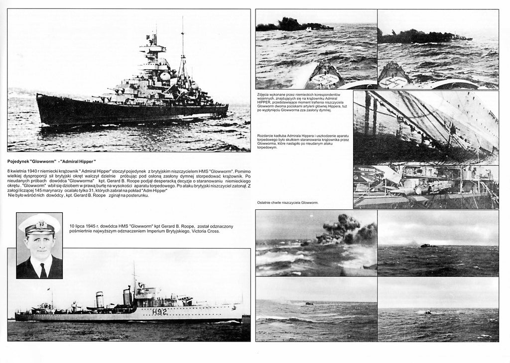 Admiral Hipper 1:200 Card Model Kit - GPM WWII Naval Replica – Modelland