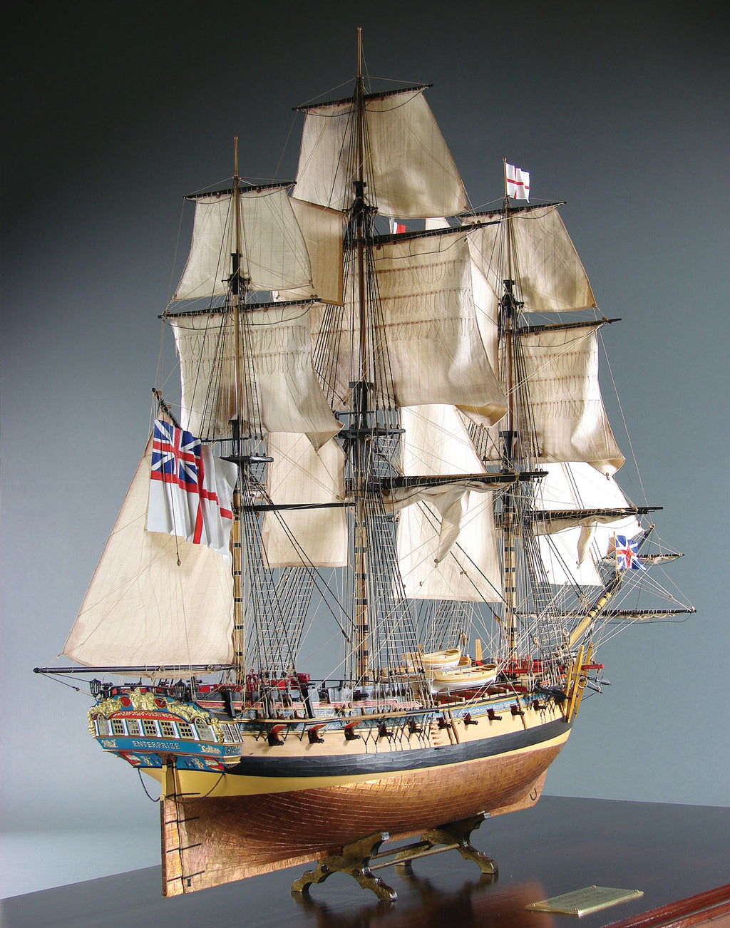 Shipyard ENTERPRIZE 1:96 Laser Cut Card Model Kit – Modelland