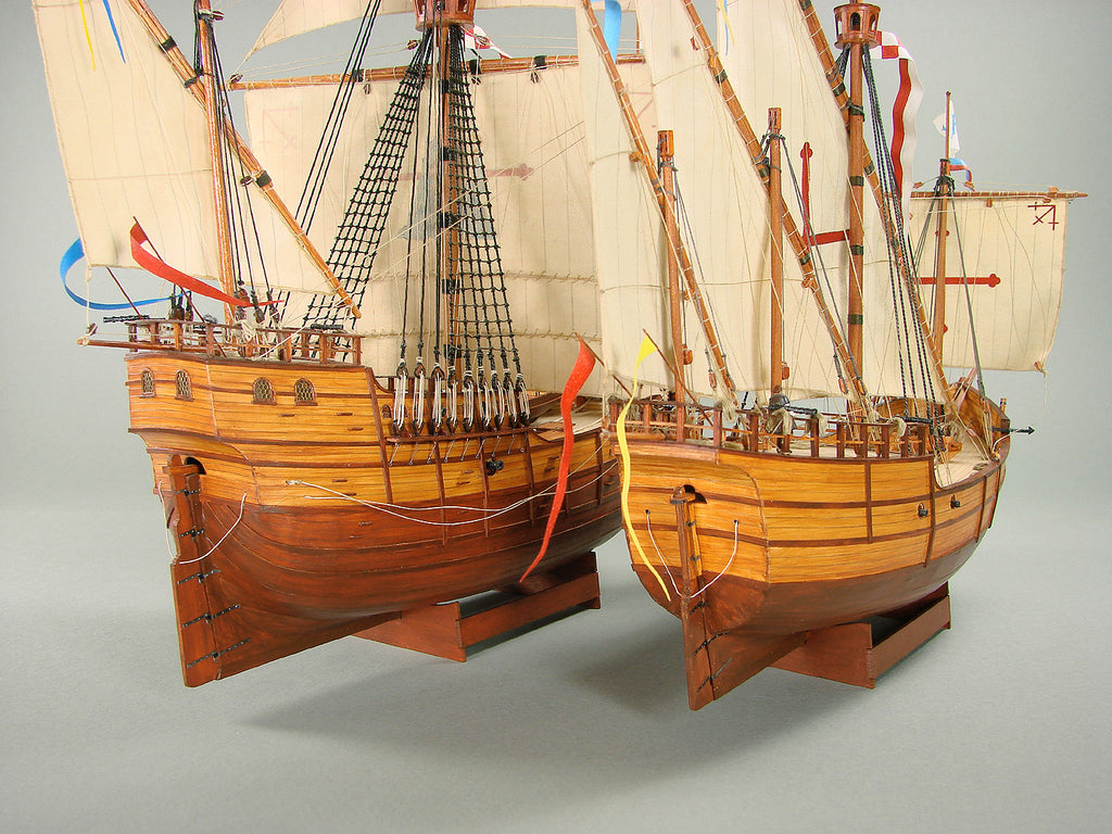 SANTA MARIA & NINA Shipyard Model Kit - Laser-Cut Precision – Modelland