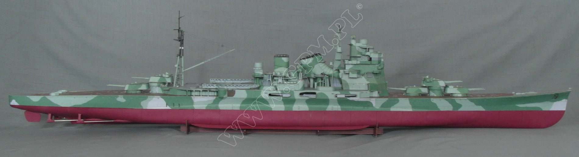 GPM Takao Card Model Kit 1:200 - Detailed Naval Replica – Modelland